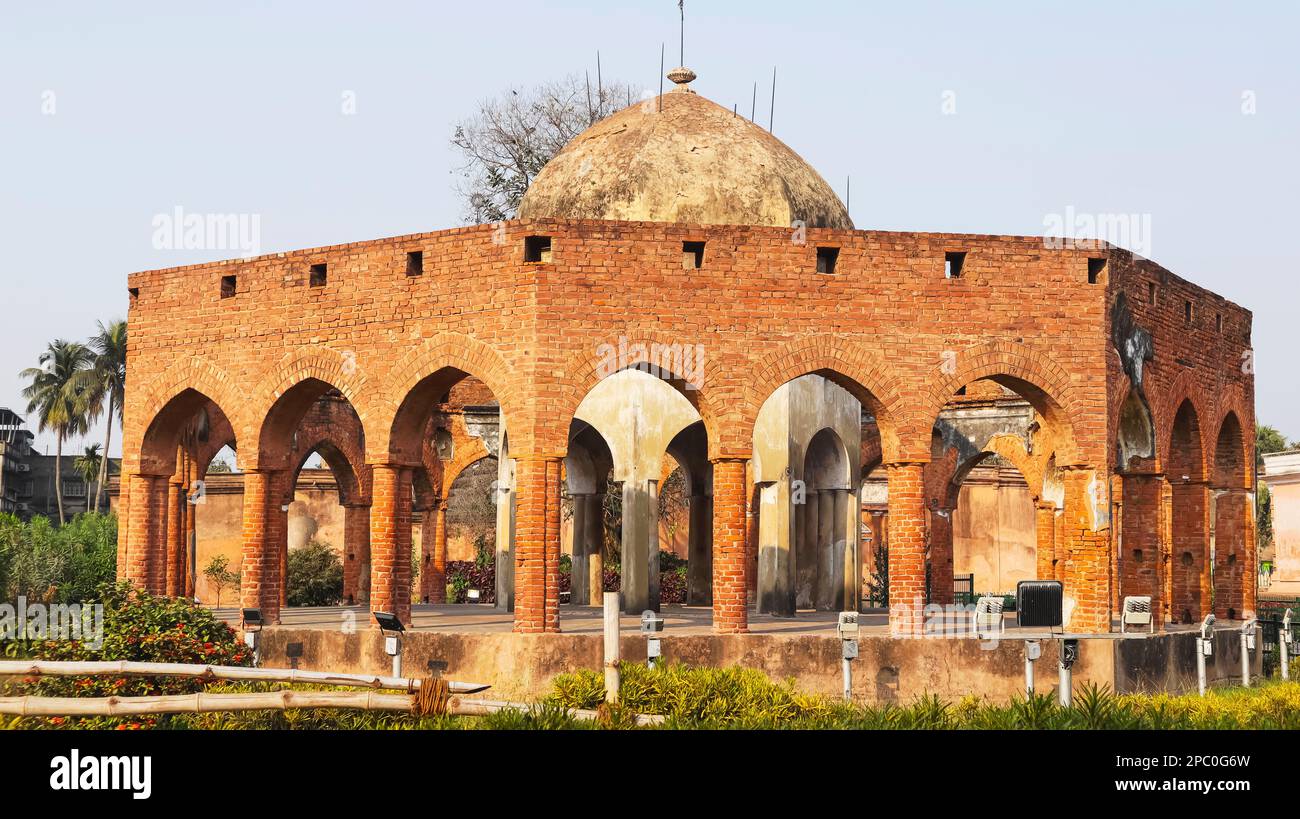 View of Rash Manch Mandapa in the Campus of Lalji Temple, Kalna, West ...