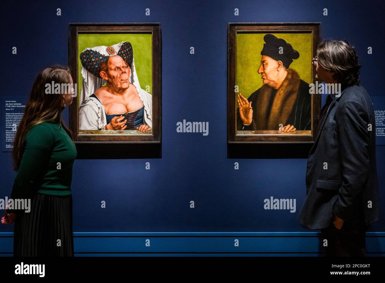 London, UK. 13th Mar, 2023. Quinten Massys' An Old Woman (about 1513 ...