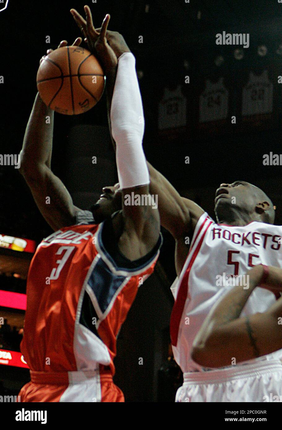 Mutombo Blocking A Shot