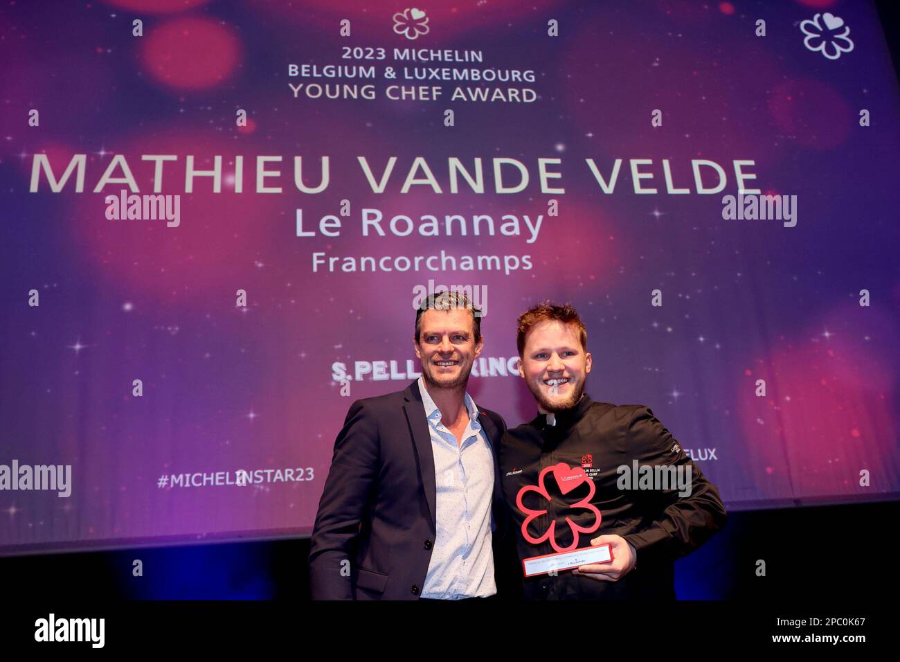 Luxembourg, in Mons, Monday 13 March 2023. Mathieu Vande Velde of Le ...