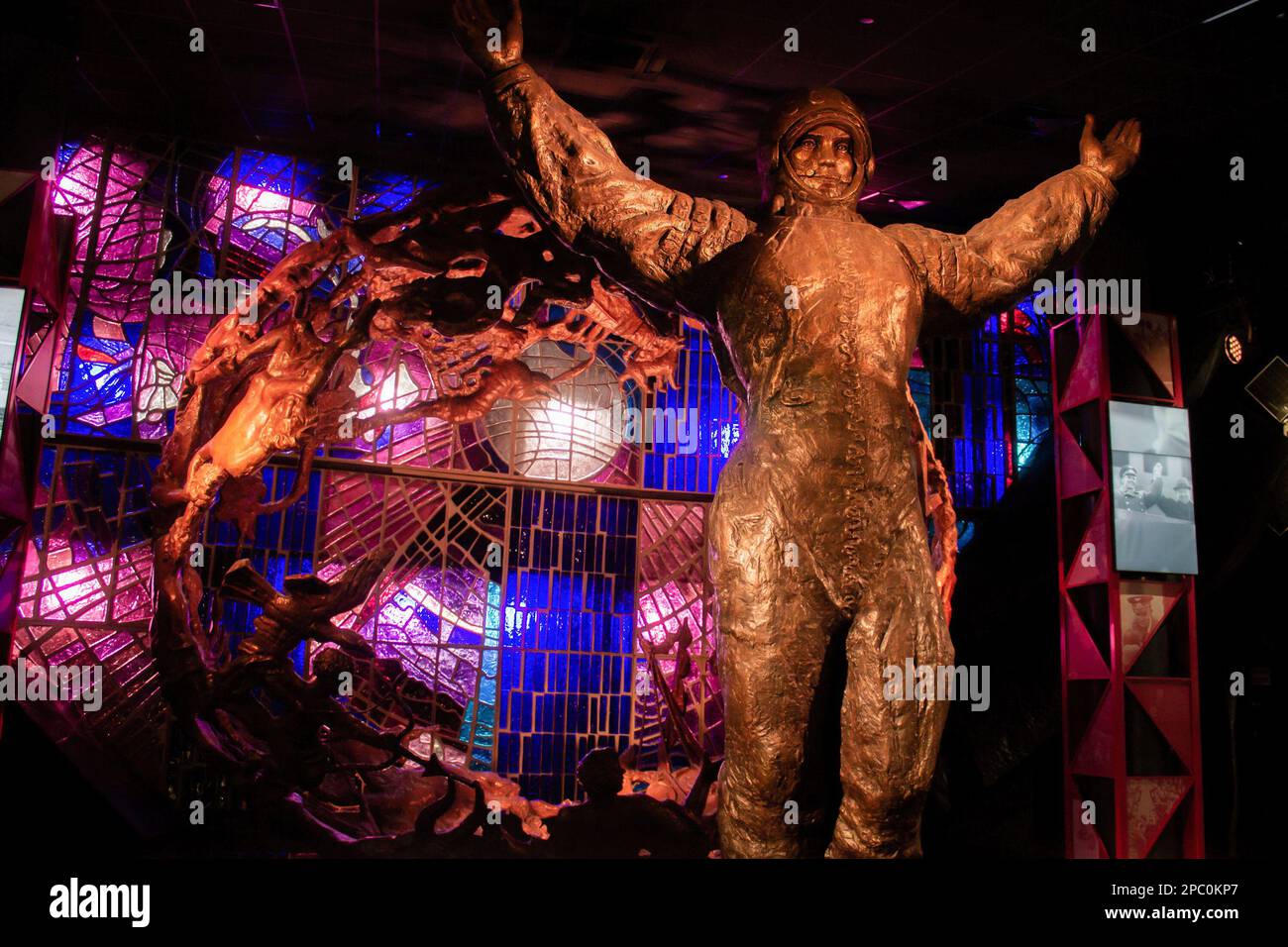 Moscow, Russia. 09th Mar, 2023. Interior view of the Memorial Museum of ...