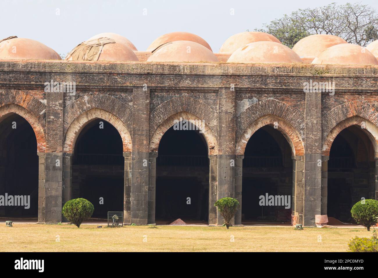 View of Main Mosque of Adina, Malda, West Bengal, India. Largest ...