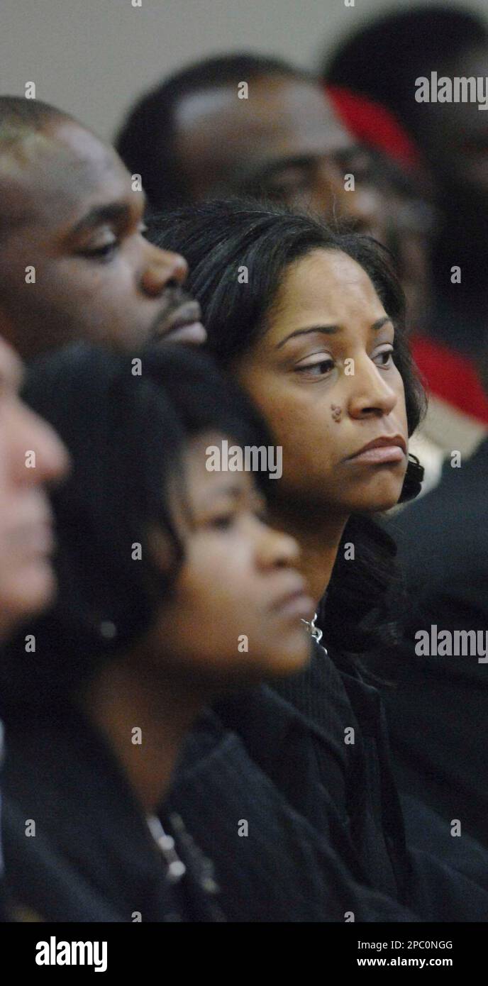 James Brown's adult children listen during a hearing over their late ...
