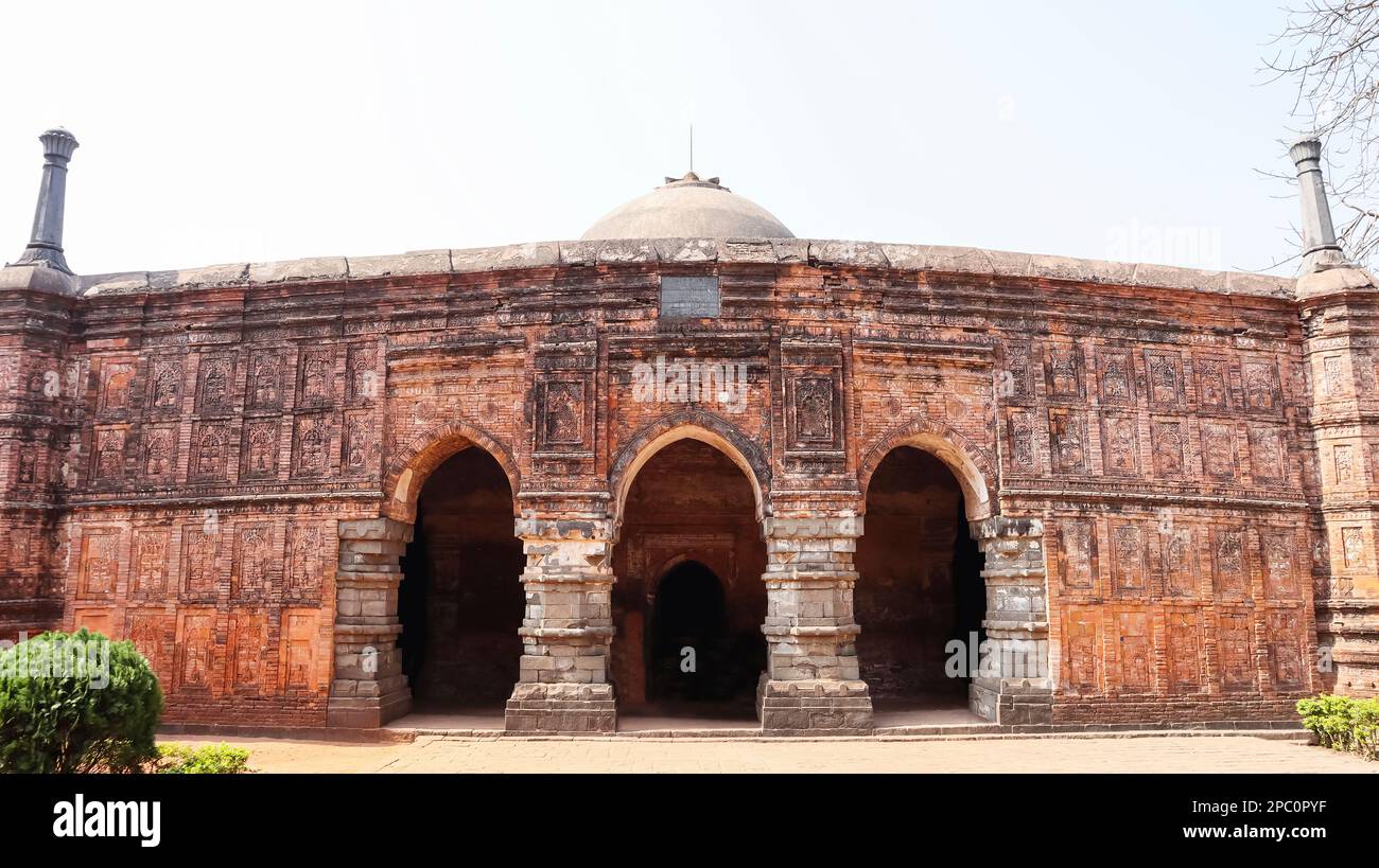 Rear View of Main Kadam Rasul Mosque, Gour, Malda, West Bengal, India ...