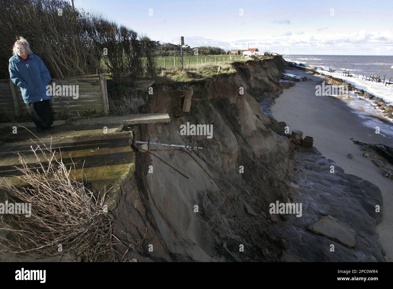 Diana Wrightson, the owner of Cliff House, which is now only about 15 ...