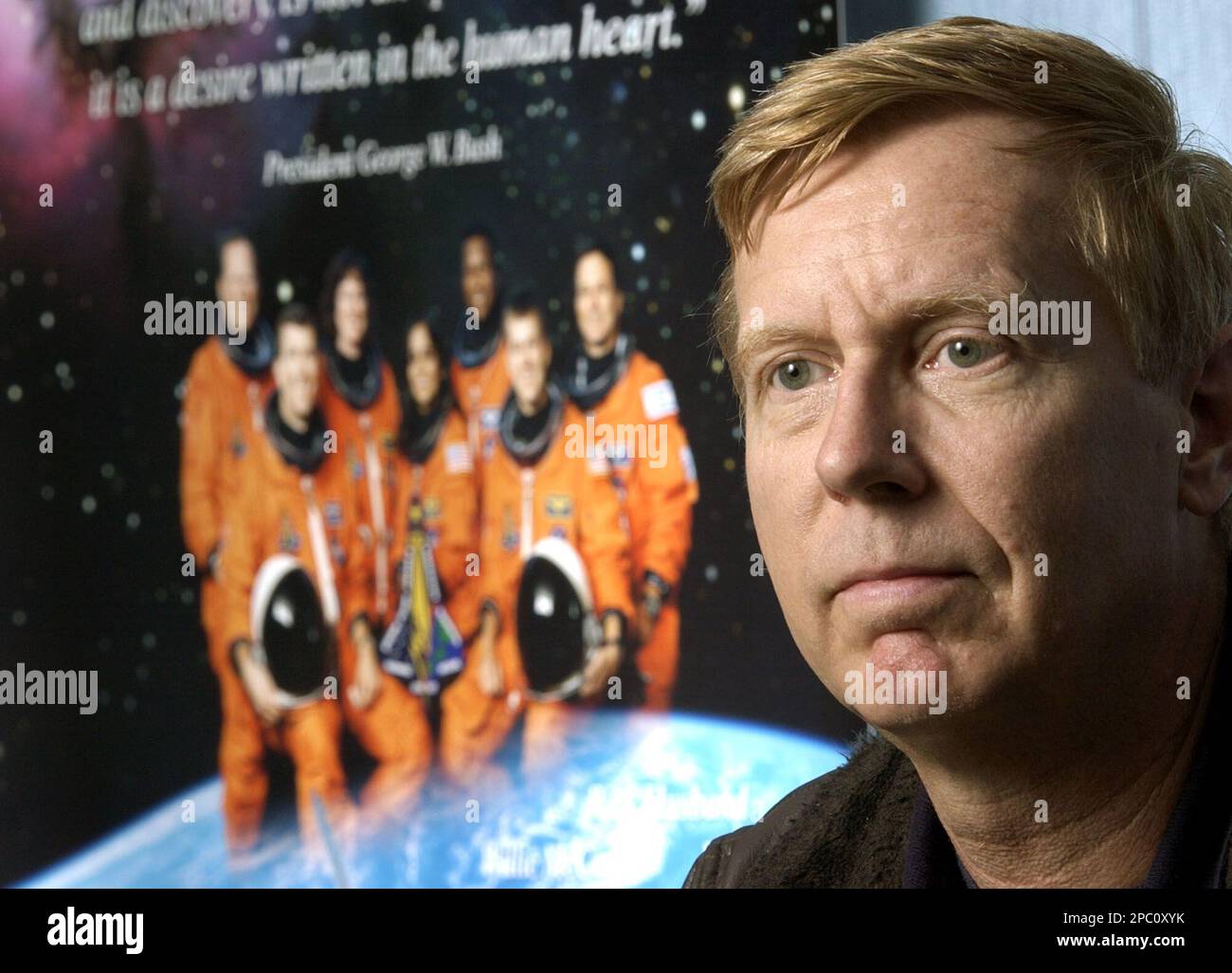 **FILE** Dr. Jon Clark, husband of space shuttle Columbia astronaut ...