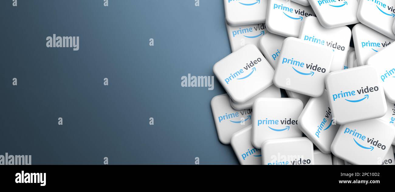 Amazon prime video logo hi-res stock photography and images - Alamy