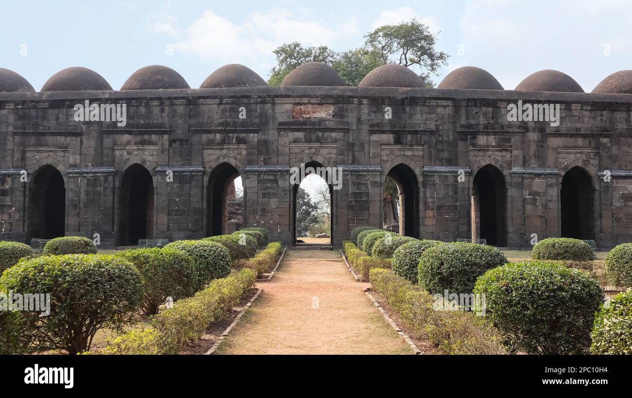 Gates of Bara Sona Mosque, Gour, Malda, West Bengal, India Stock Photo ...