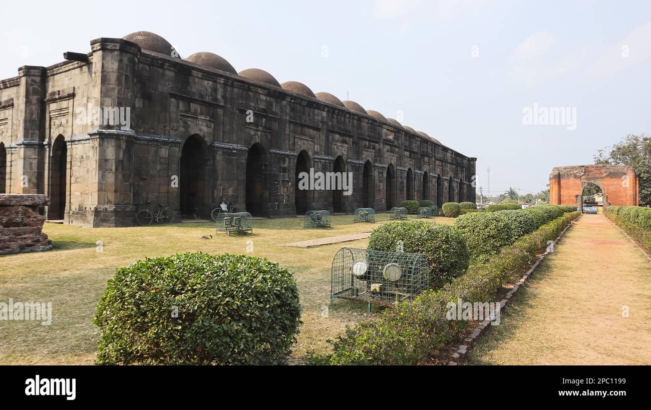 View of Bara Sona Mosque, Gour, Malda, West Bengal, India Stock Photo ...