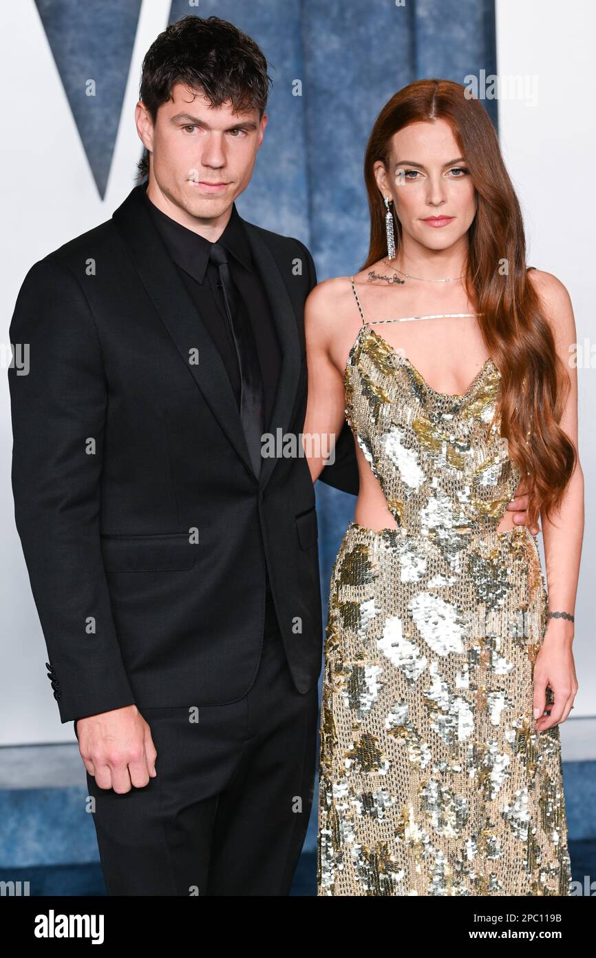 Los Angeles, USA. 13th Mar, 2023. Ben Smith-Petersen and Riley Keough ...