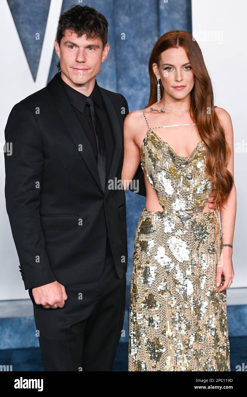 Los Angeles, USA. 13th Mar, 2023. Ben Smith-Petersen and Riley Keough ...