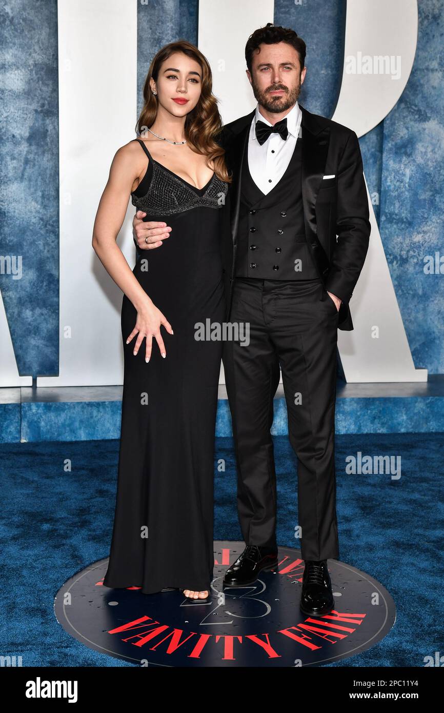 Beverly Hills, USA. 12th Mar, 2023. Caylee Cowan and Casey Affleck ...