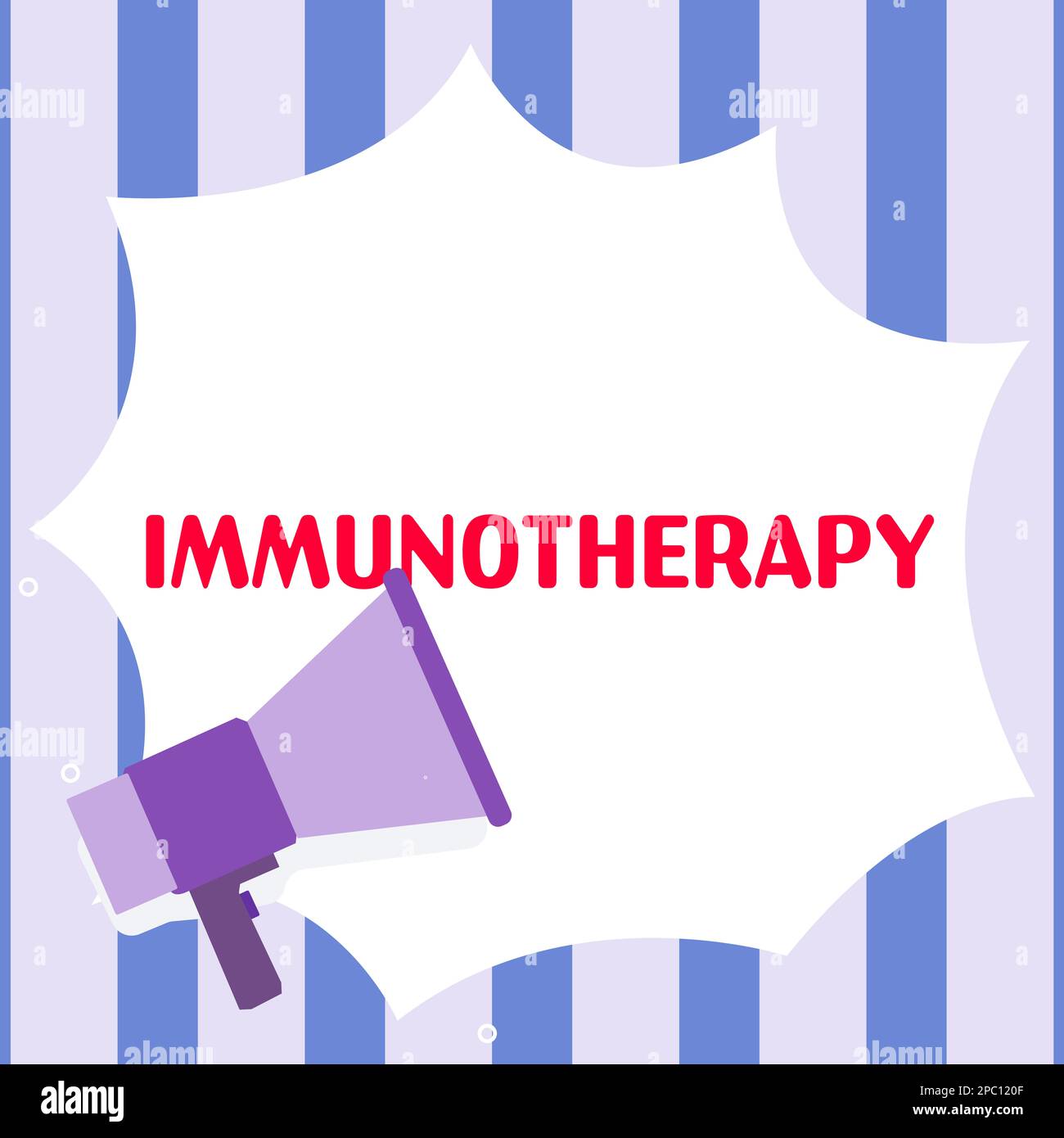 Hand writing sign Immunotherapy. Internet Concept treatment or ...