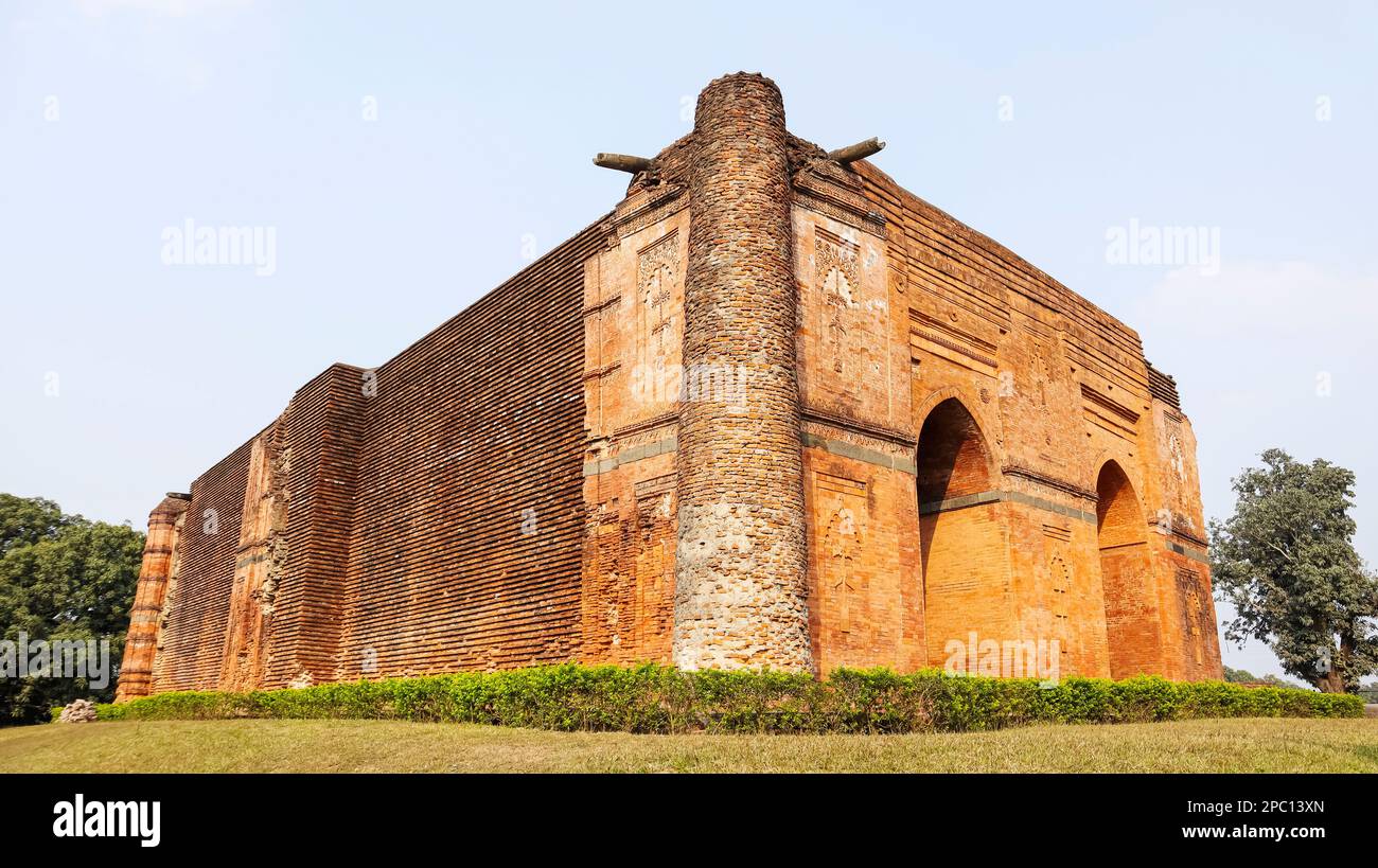 Side View of Eklakhi Mosque, Gour, Malda, West Bengal, India Stock ...