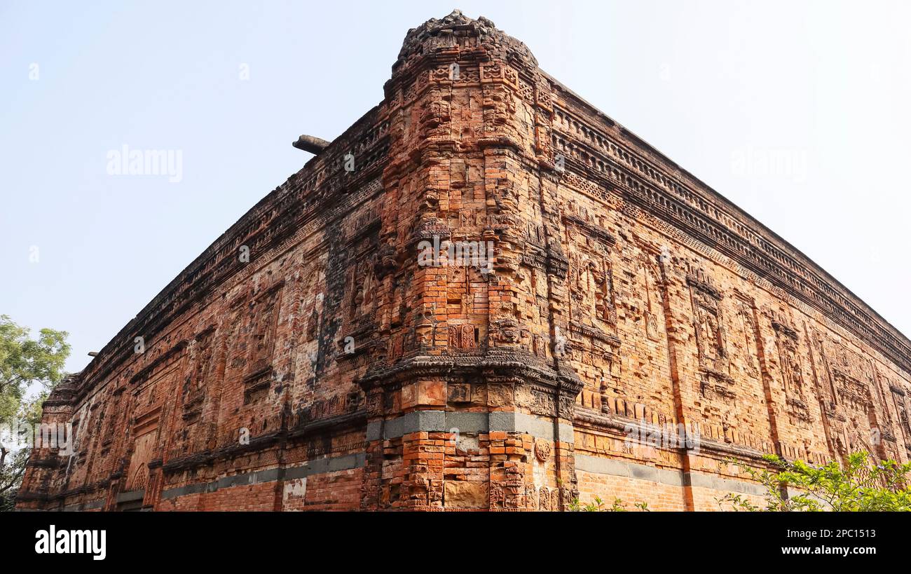 Carvings on the Brocks Wall of Eklakhi Mosque, Malda, West Bengal ...