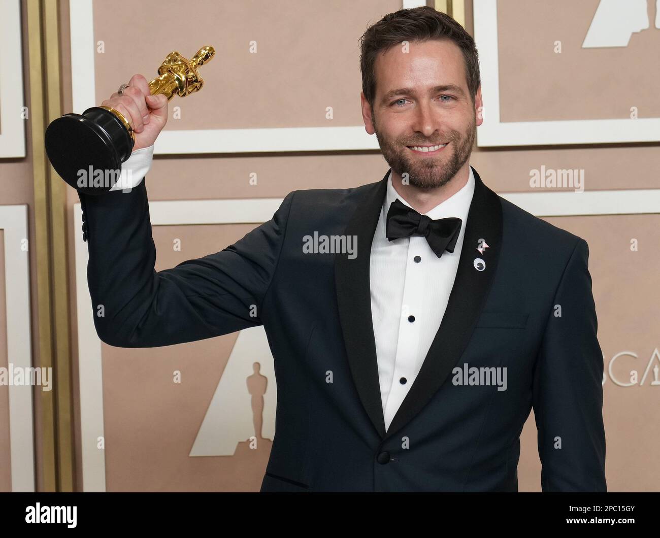 Los Angeles, USA. 12th Mar, 2023. Paul Rogers, winner of the Best Film ...