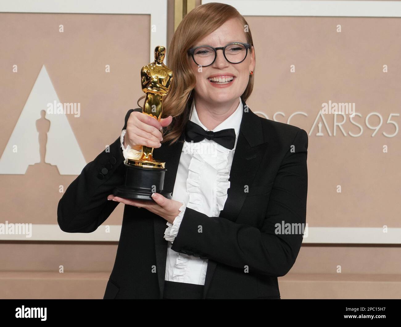Los Angeles, USA. 12th Mar, 2023. Sarah Polley, winner of Best Adapted ...