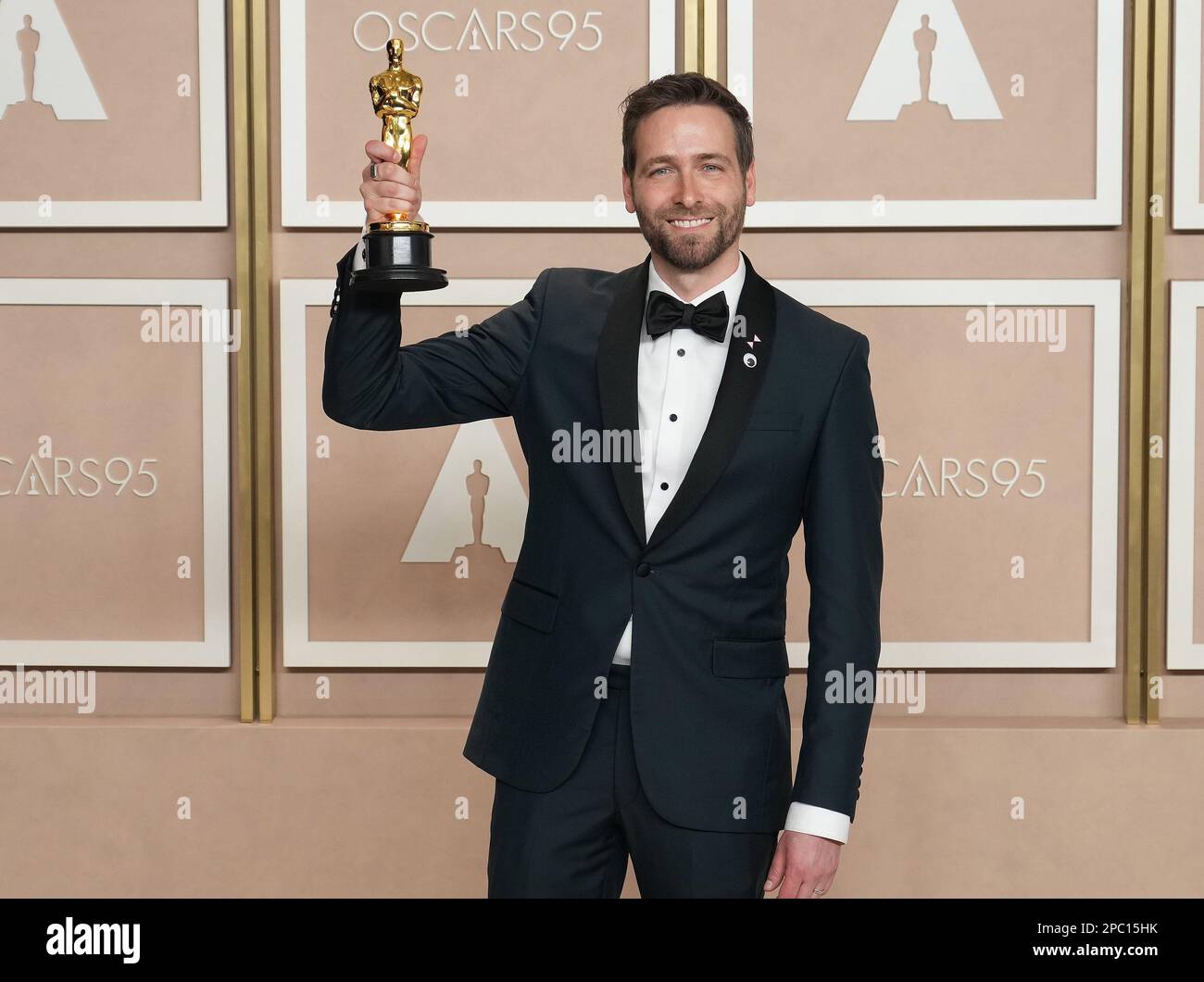 Los Angeles, USA. 12th Mar, 2023. Paul Rogers, winner of the Best Film ...