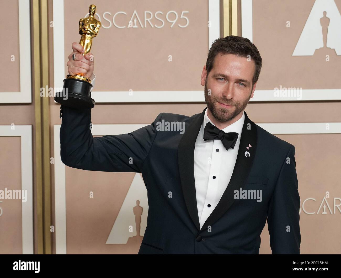 Los Angeles, USA. 12th Mar, 2023. Paul Rogers, winner of the Best Film ...