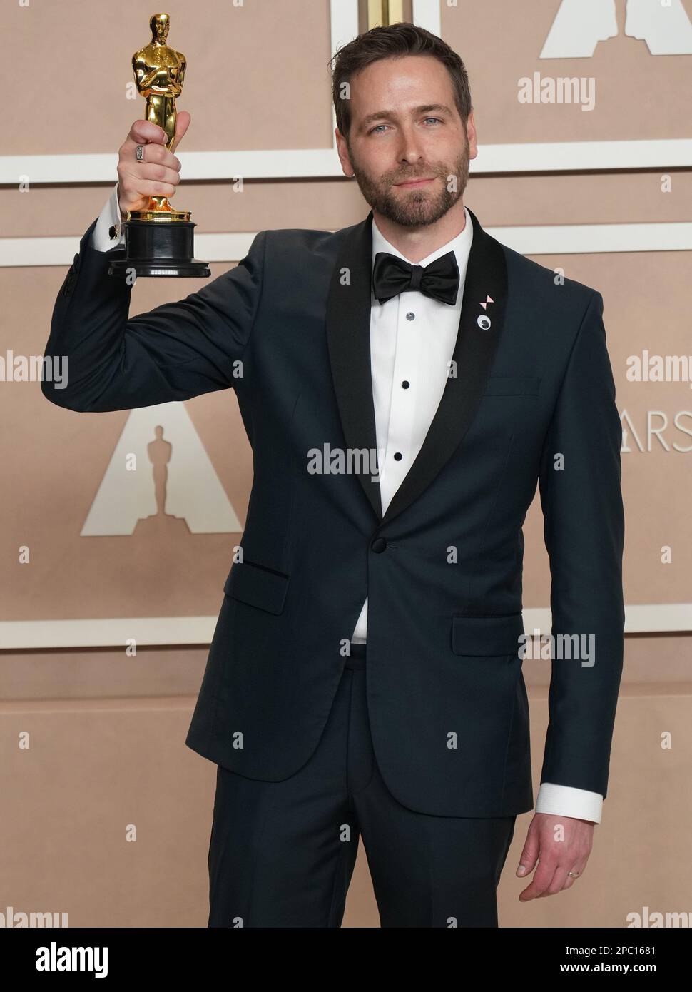 Los Angeles, USA. 12th Mar, 2023. Paul Rogers, winner of the Best Film ...