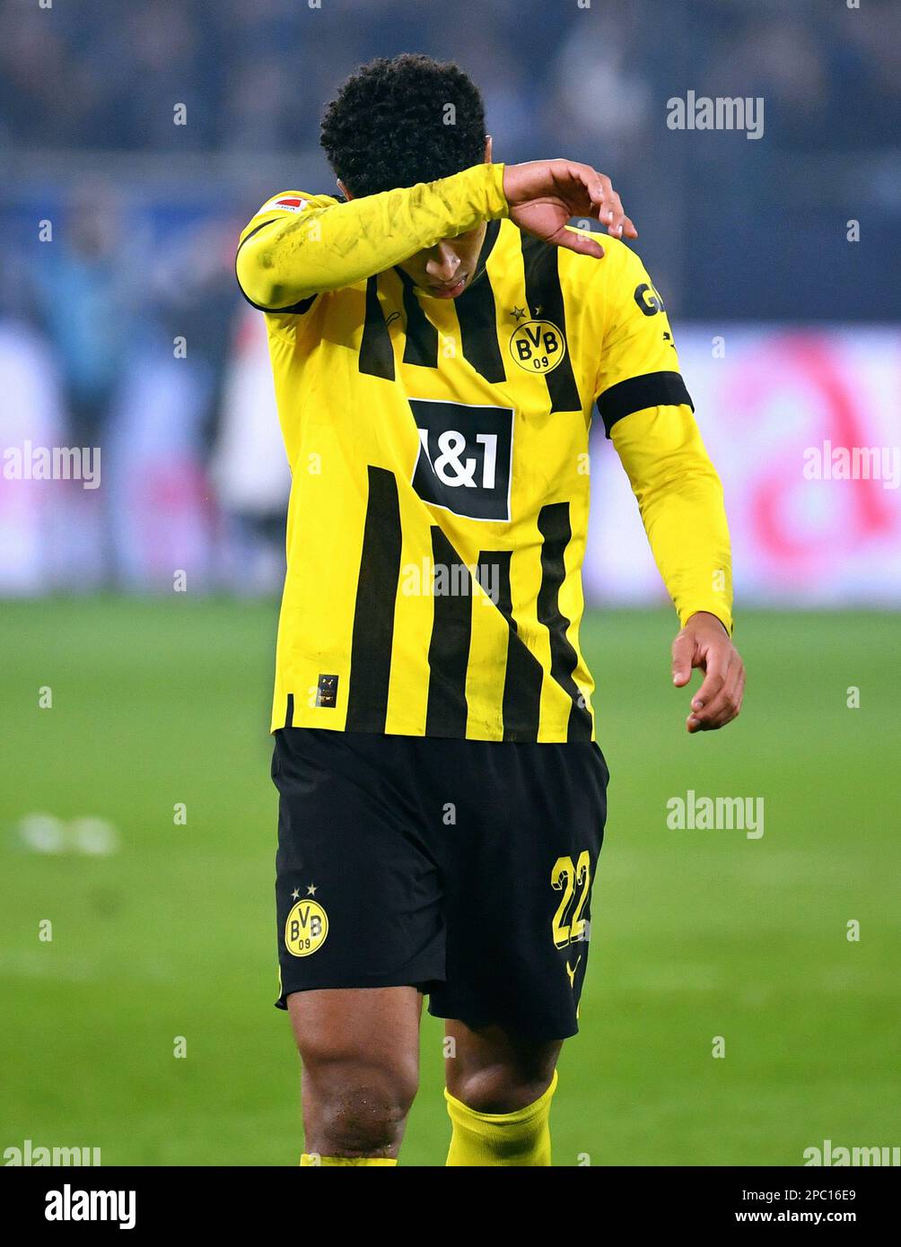 Bundesliga, Veltins Arena, FC Schalke 04 vs Borussia Dortmund; Jude ...