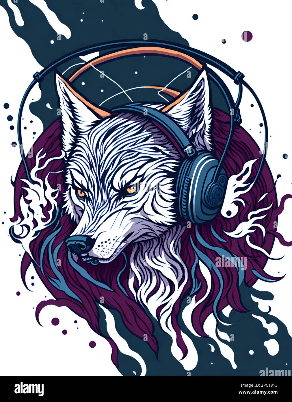 Hip hop wolf hi-res stock photography and images - Alamy