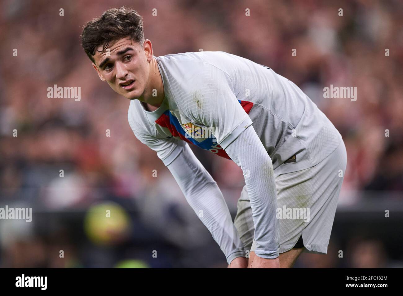 Bilbao, Spain. March 12, 2023, Pablo Martin 'Gavi’ of FC Barcelona ...