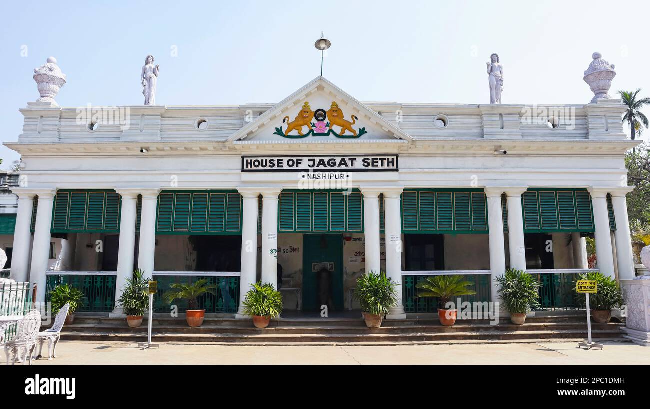 Rear View of Jagat Seth Palace, Jagat Seth Was a Wealthy Merchant ...