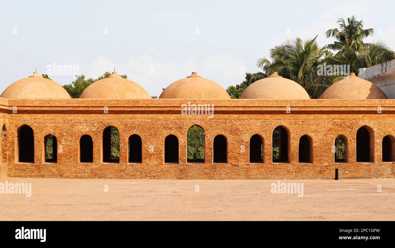 Compound Wall of Murshid Kuli Khan Mosque, Murshidabad, West Bengal ...