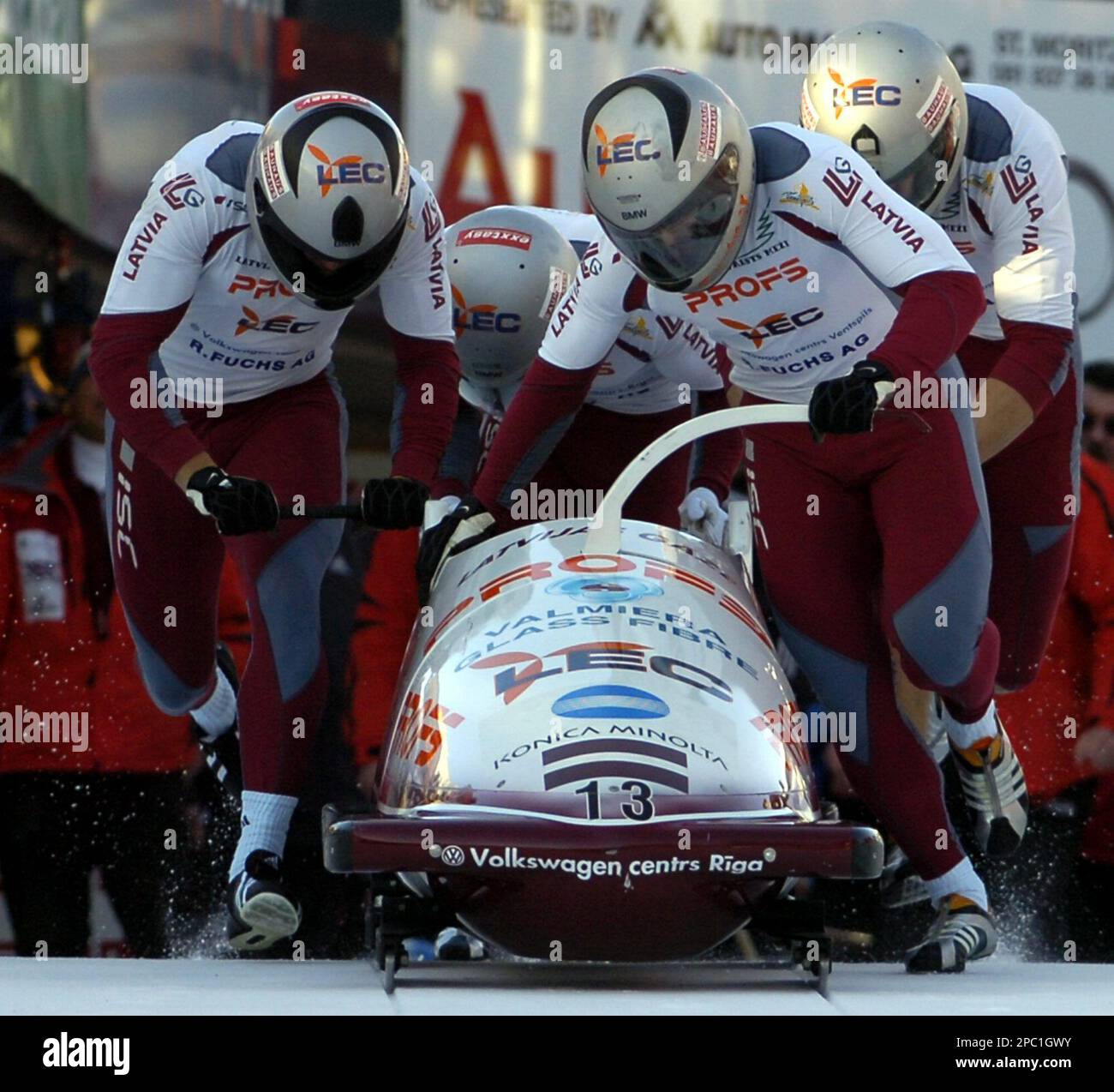 Latvia-1 with Janis Minins, Daumants Dreiskens, Ainars Podnieks and ...