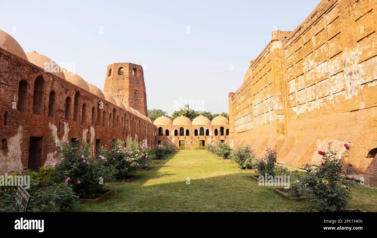 Small Garden Inside the Complex of Murshid Kuli Khan Mosque ...