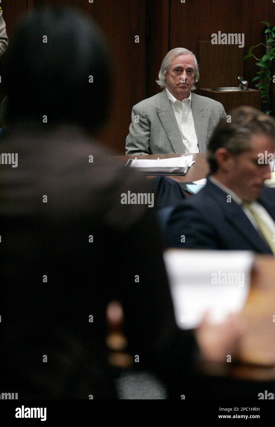 William French Anderson, 70, listens as his victim reads a statement to ...