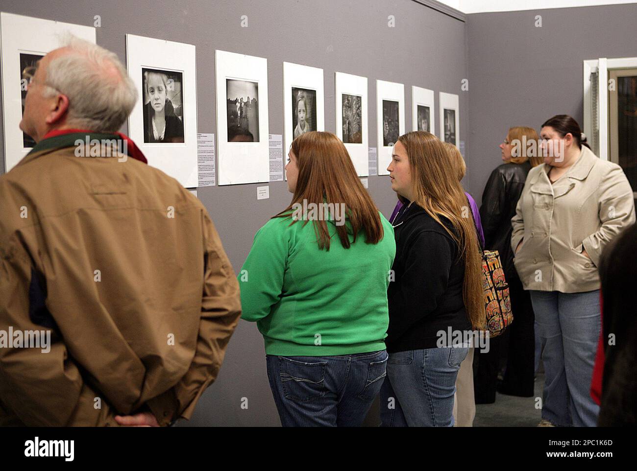 Visitors to the TCC Photo Gallery in Longview, Texas view images of the ...