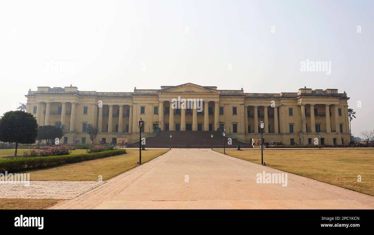 Rear View of Hazarduari Palace, Built in 1838 European Architectural ...
