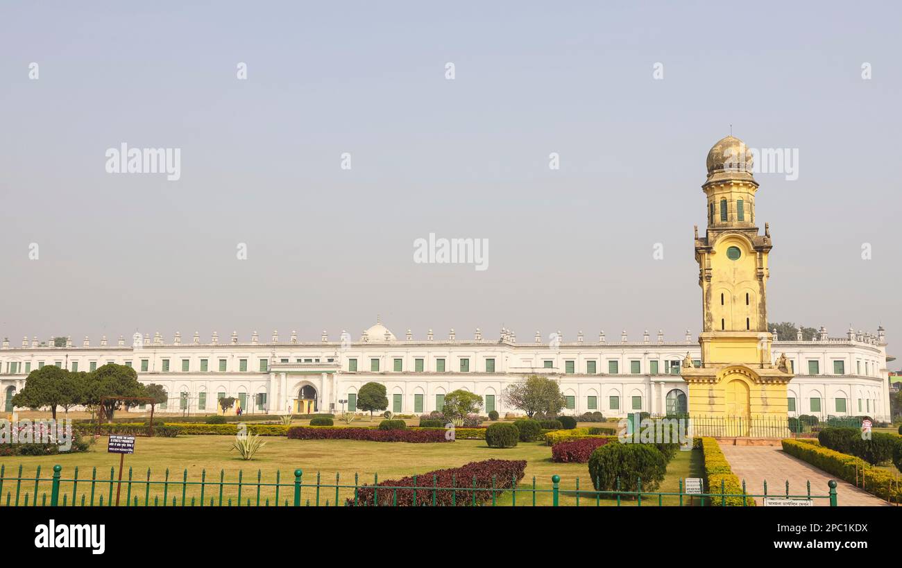 View of Ghant Ghar and Nizamat Imambara, Murshidabad, West Bengal ...