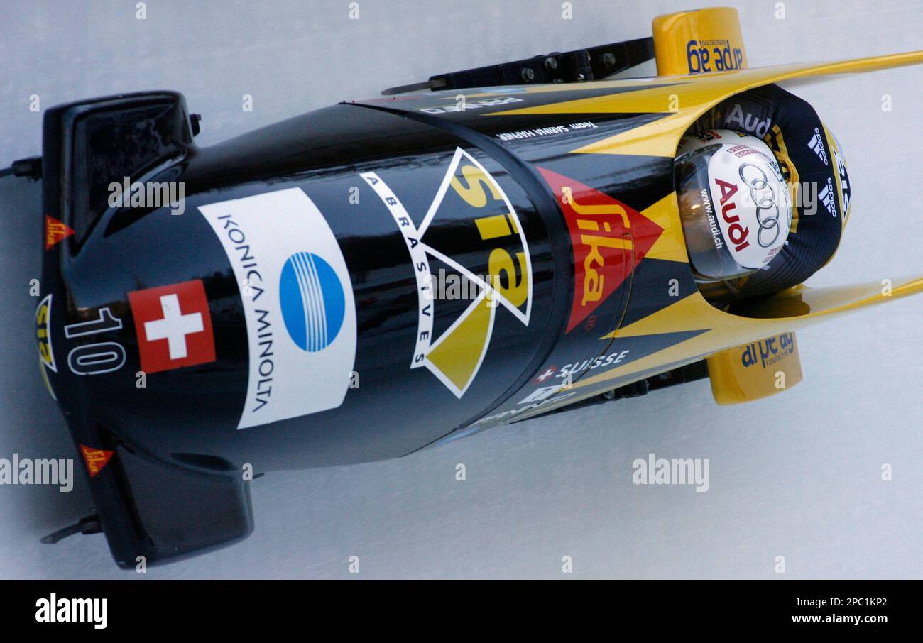 Sabina Hafner and Katharina Sutter from Switzerland 2 speed down the ...