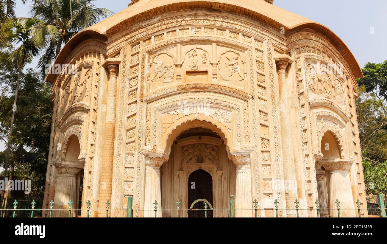 Temple Dome of Bhavanisar Temple, Built By Queen Bhavani of Natore in ...