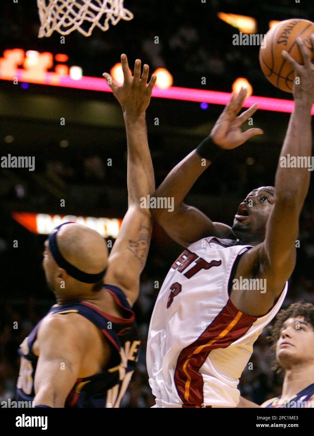 Dwyane Wade Dunk On Varejao