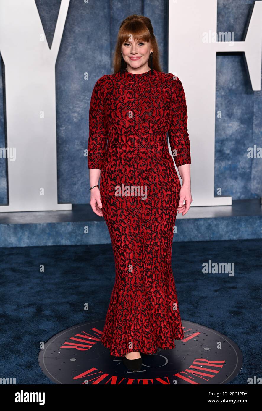Los Angeles, USA. 13th Mar, 2023. Bryce Dallas Howard arriving at the ...