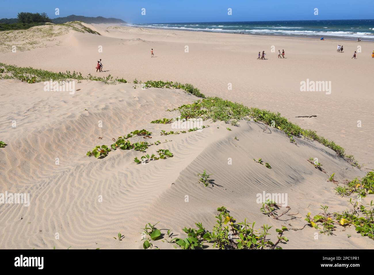 Jabula beach at Saint Lucia on South Africa Stock Photo - Alamy