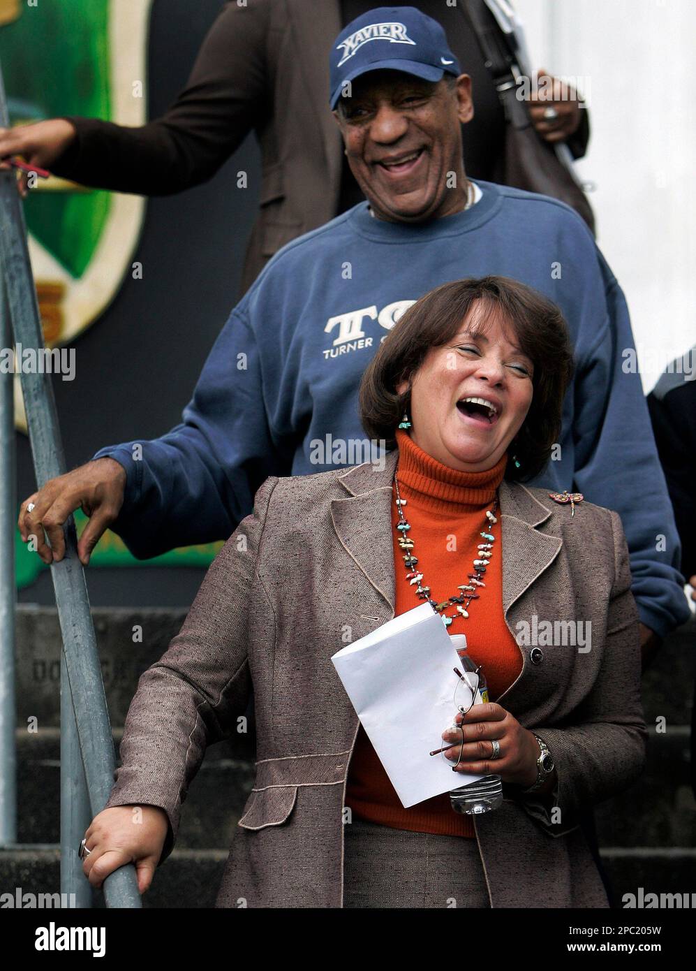 Entertainer Bill Cosby shares a laugh with New Orleans City Council ...
