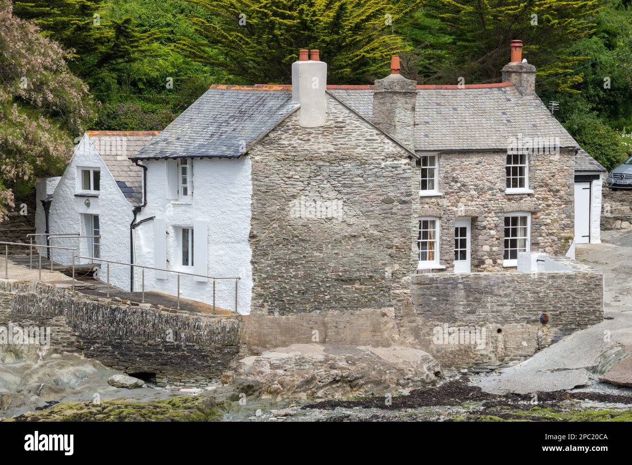 Lee Bay, North Devon, UK Stock Photo - Alamy