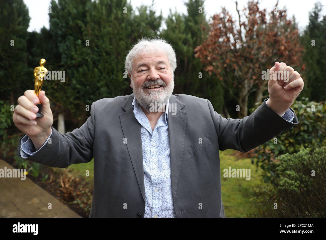 James Martin's father Ivan Martin at their family home in south Belfast ...