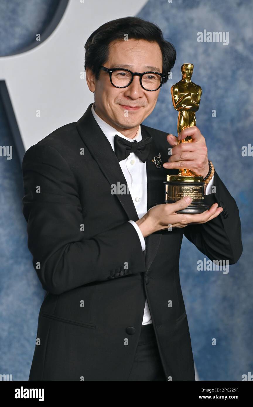 Beverly Hills, USA. 12th Mar, 2023. Ke Huy Quan at the 2023 Vanity Fair ...