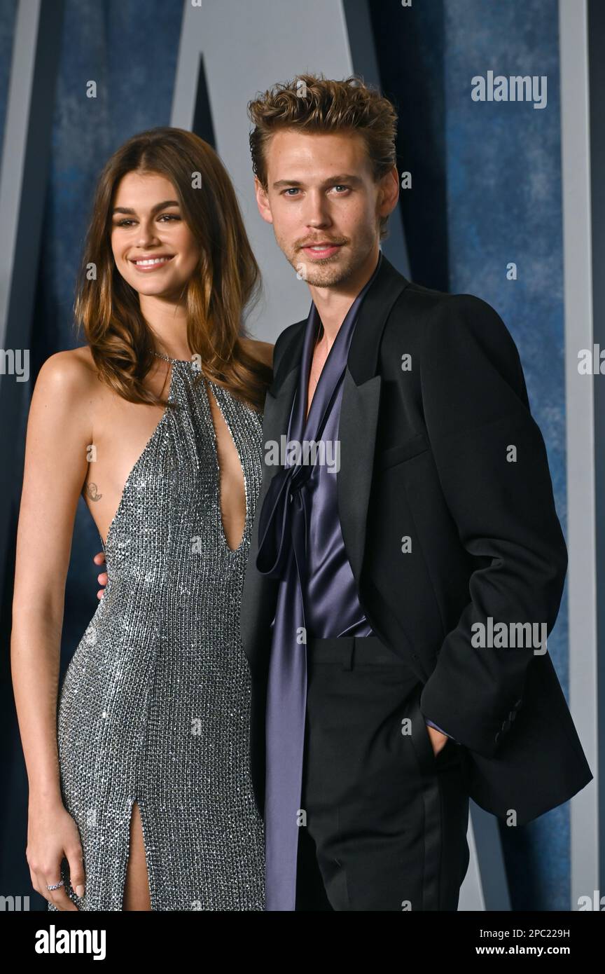 Beverly Hills, USA. 12th Mar, 2023. Kaia Gerber & Austin Butler at the ...