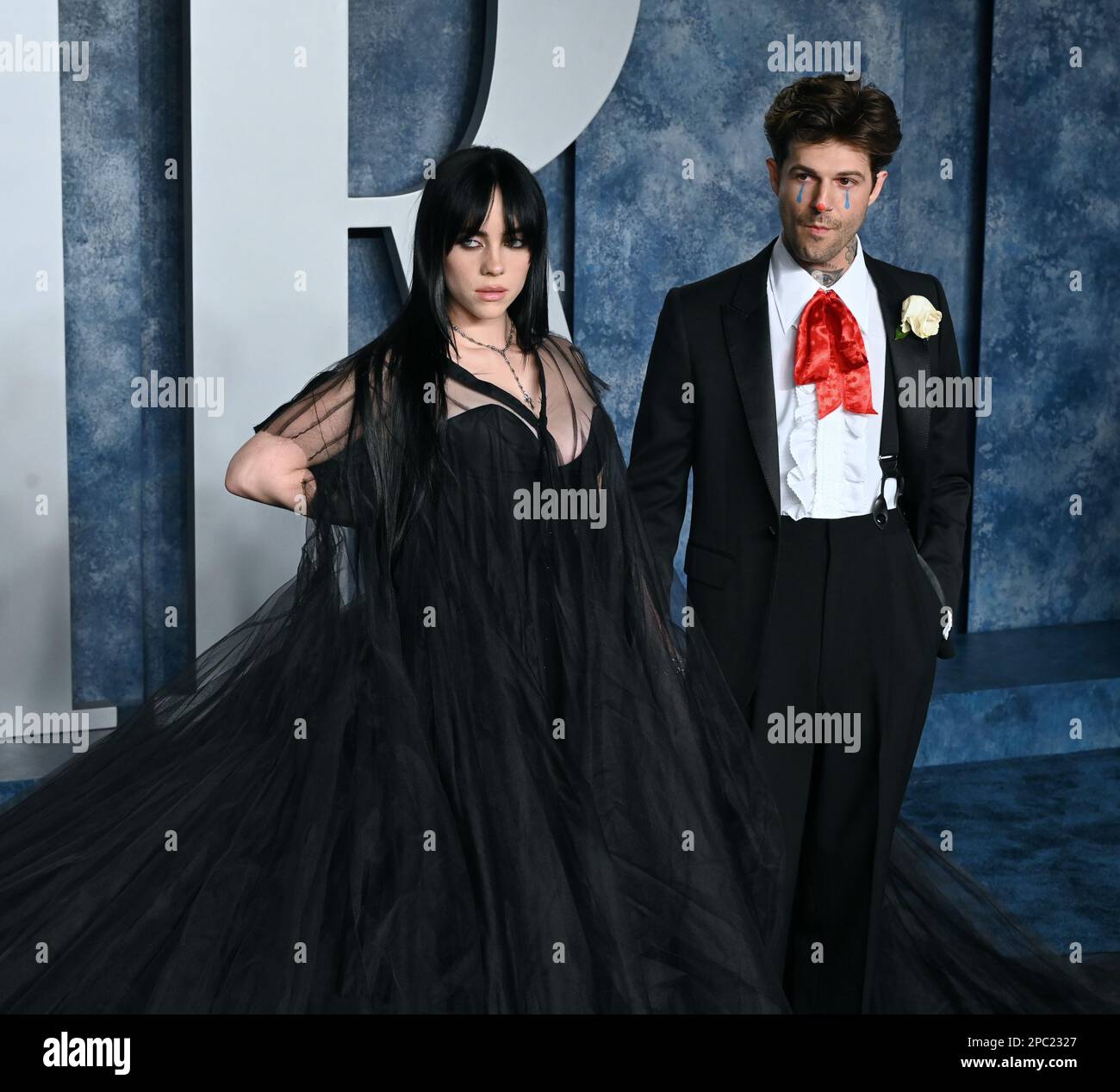 Beverly Hills, USA. 12th Mar, 2023. Billie Eilish & Jesse Rutherford at ...