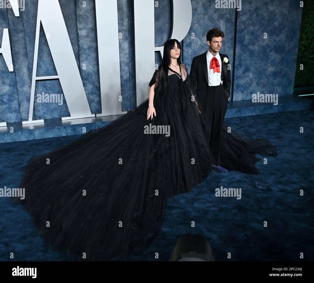 Beverly Hills, USA. 12th Mar, 2023. Billie Eilish & Jesse Rutherford at ...