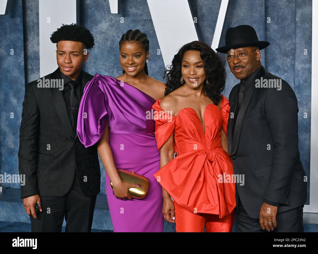 Beverly Hills, USA. 13th Mar, 2023. Slater Josiah Vance, Bronwyn Golden ...