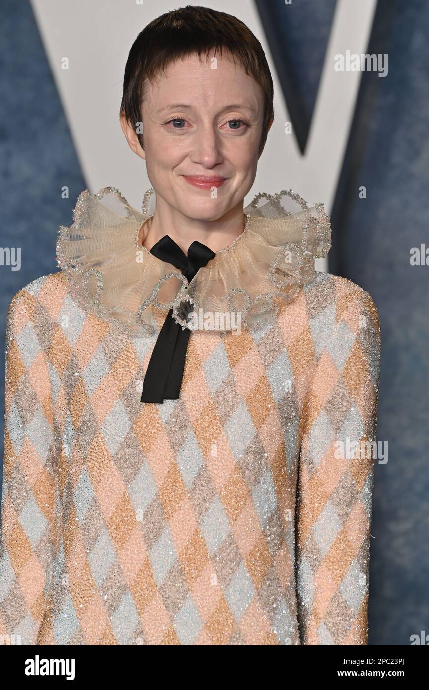 Beverly Hills, USA. 12th Mar, 2023. Andrea Riseborough at the 2023 ...