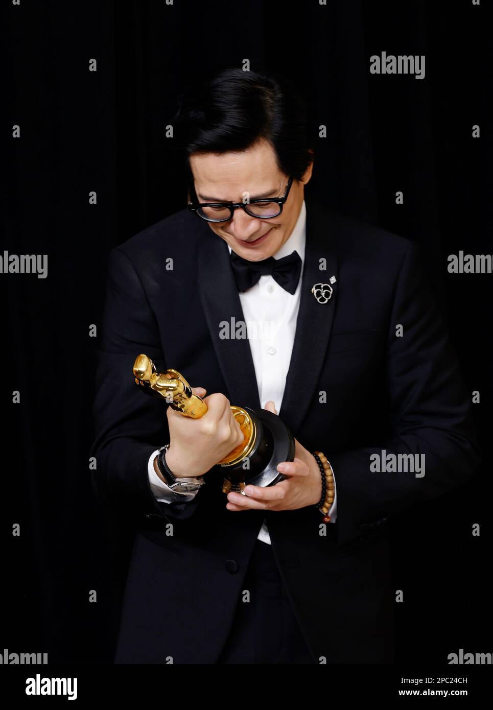 Ke Huy Quan winner of the Best Supporting Actor, for "Everything ...